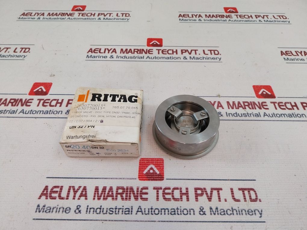 Ritag Dn32 Pn6-40 Check Valve-disc – Aeliya Marine Tech