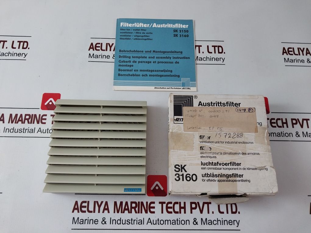 Rittal Sk 3160 Exhaust Filter – Aeliya Marine Tech