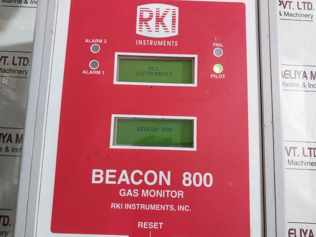 Rki Instruments Beacon 800 8-channel Oxygen Gas Monitor Controller ...