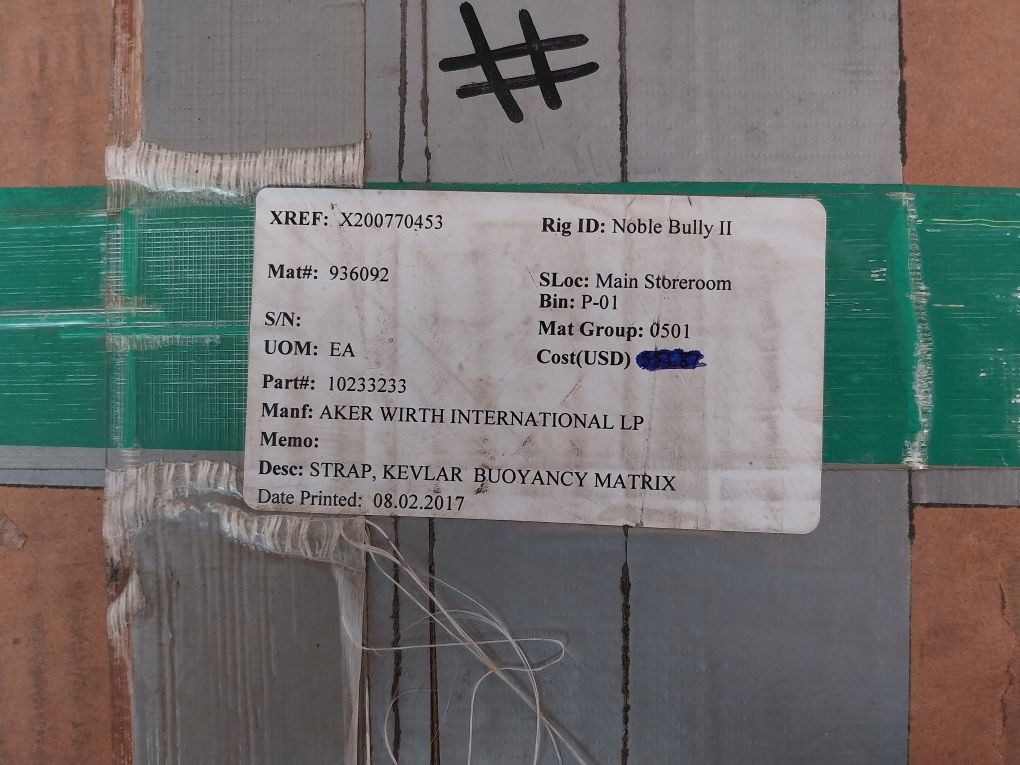 Roblon Flex Strap 60 X 8465 Kevlar Buoyancy Matrix Strap – Aeliya ...