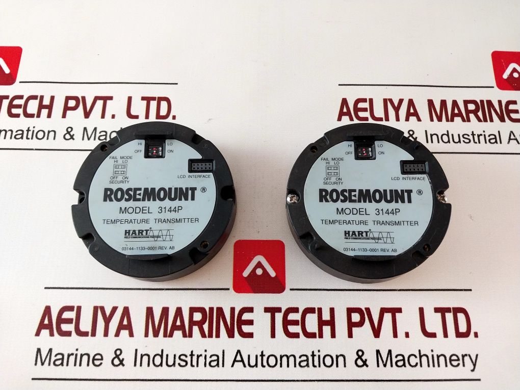 Rosemount 3144P | Smart Temperature Transmitter | HART Field Device ...