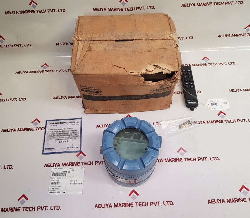 Rosemount Analytical 5081-p-ht-67 Conductivity Transmitter – Aeliya ...