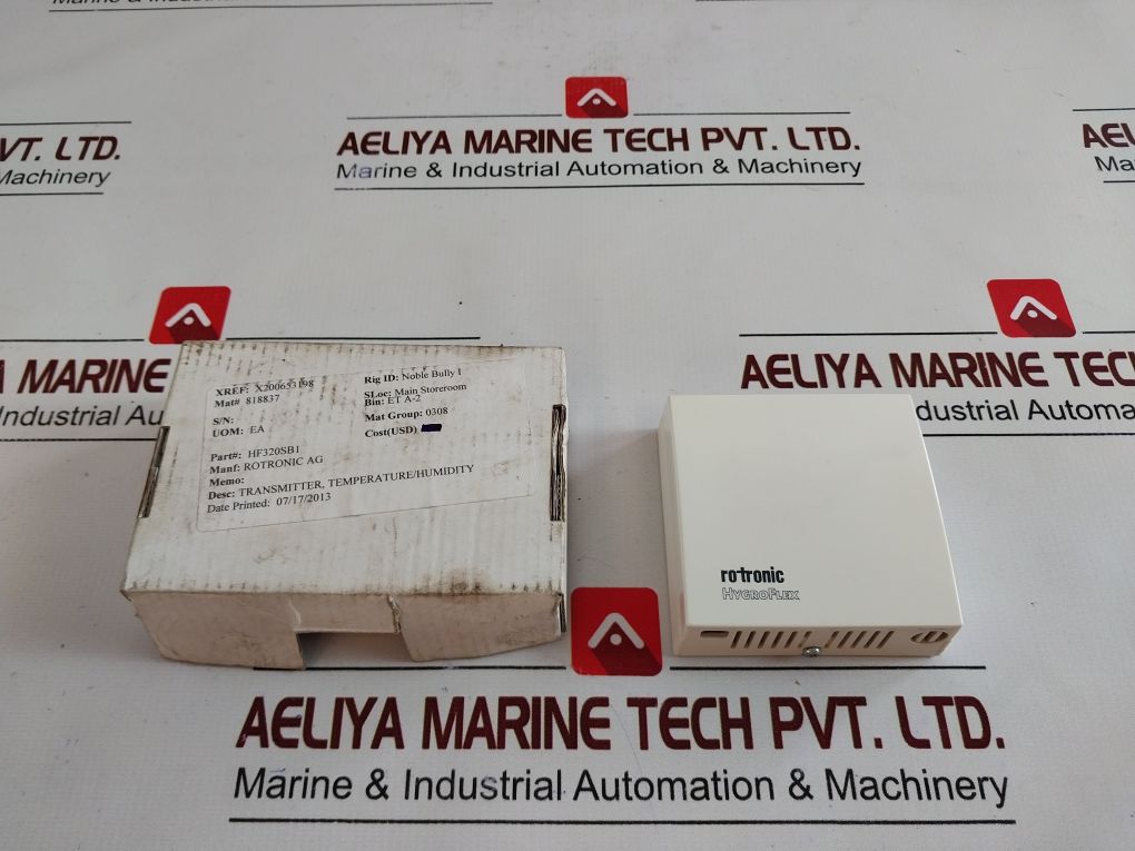 Rotronic Hf32S Xmtr Temperature/Humidity Transmitter – Aeliya Marine Tech