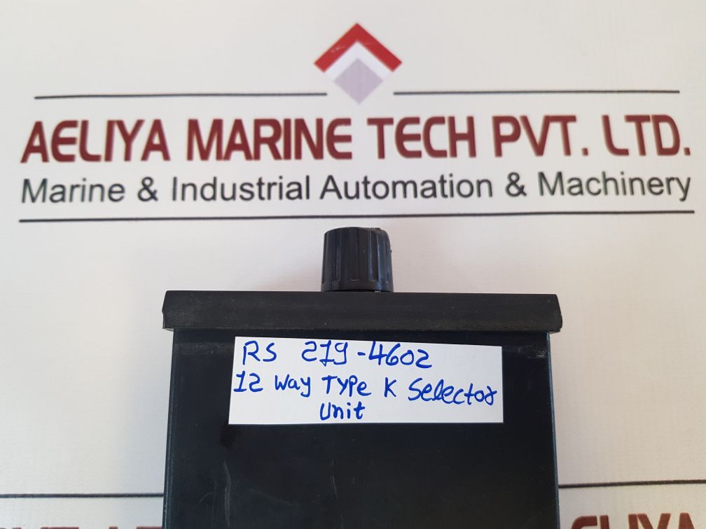 Rs 219-4602 12 Way Type K Selector Unit – Aeliya Marine Tech®