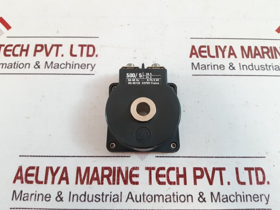 Rs 500/5 Current Transformer 2P 500/5A Cl3 – Aeliya Marine Tech®
