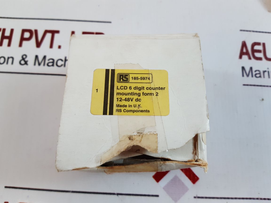 Rs components 185-5974 lcd 6 digit counter mounting – Aeliya Marine Tech