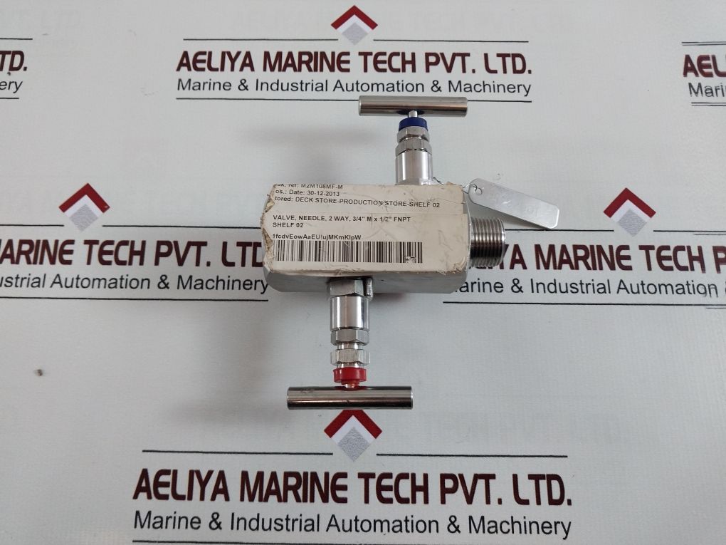 Rueger Ss 316L/ 6000 Psi Needle Valve – Aeliya Marine Tech