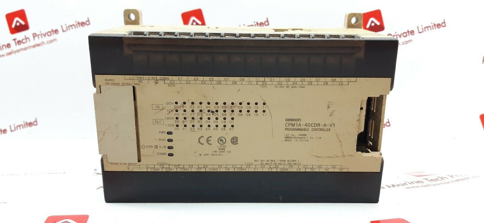 Omron cpm1a-40cdr-a-v1 programmable controller – Aeliya Marine Tech®