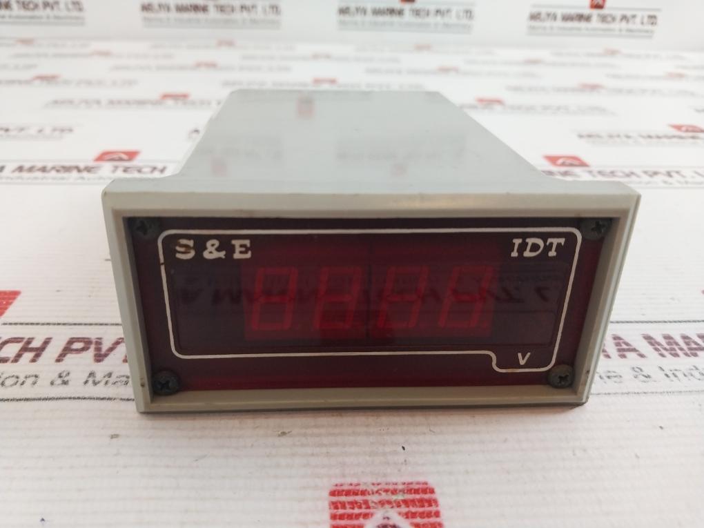 S & E Idt-3Ecc Idt Line Digital Voltmeter – Aeliya Marine Tech