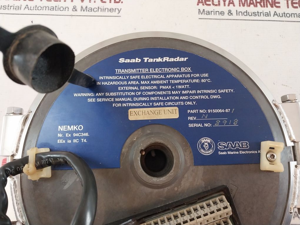 Saab Marine 9150064-871 Transmitter Electronic Box – Aeliya Marine Tech