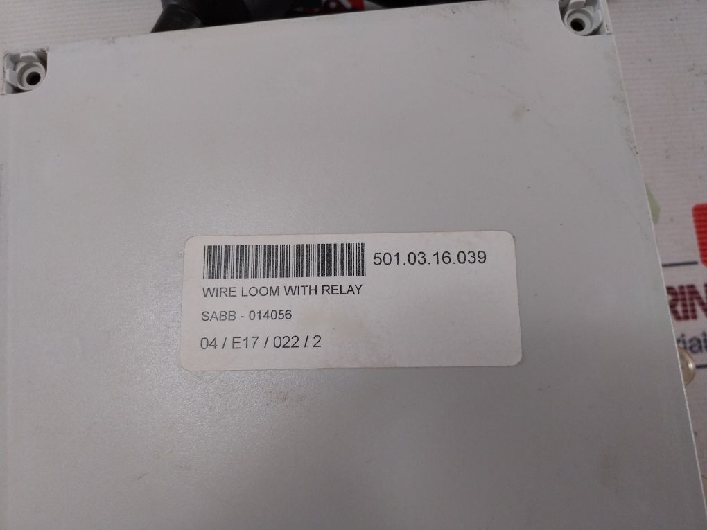 Sabb Motor 977663 Wire Loom With Relay – Aeliya Marine Tech