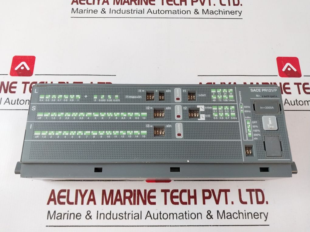 ABB PR121/P Circuit-Breaker Trip Unit – 2000A Low Voltage Protection ...