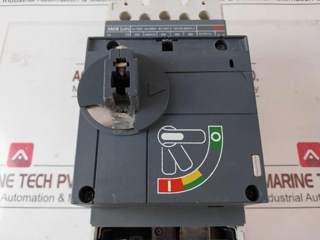 Abb Sace S4N Circuit Breaker 3-pole Ag02103963 Iec 947-2 – Aeliya Marine Tech