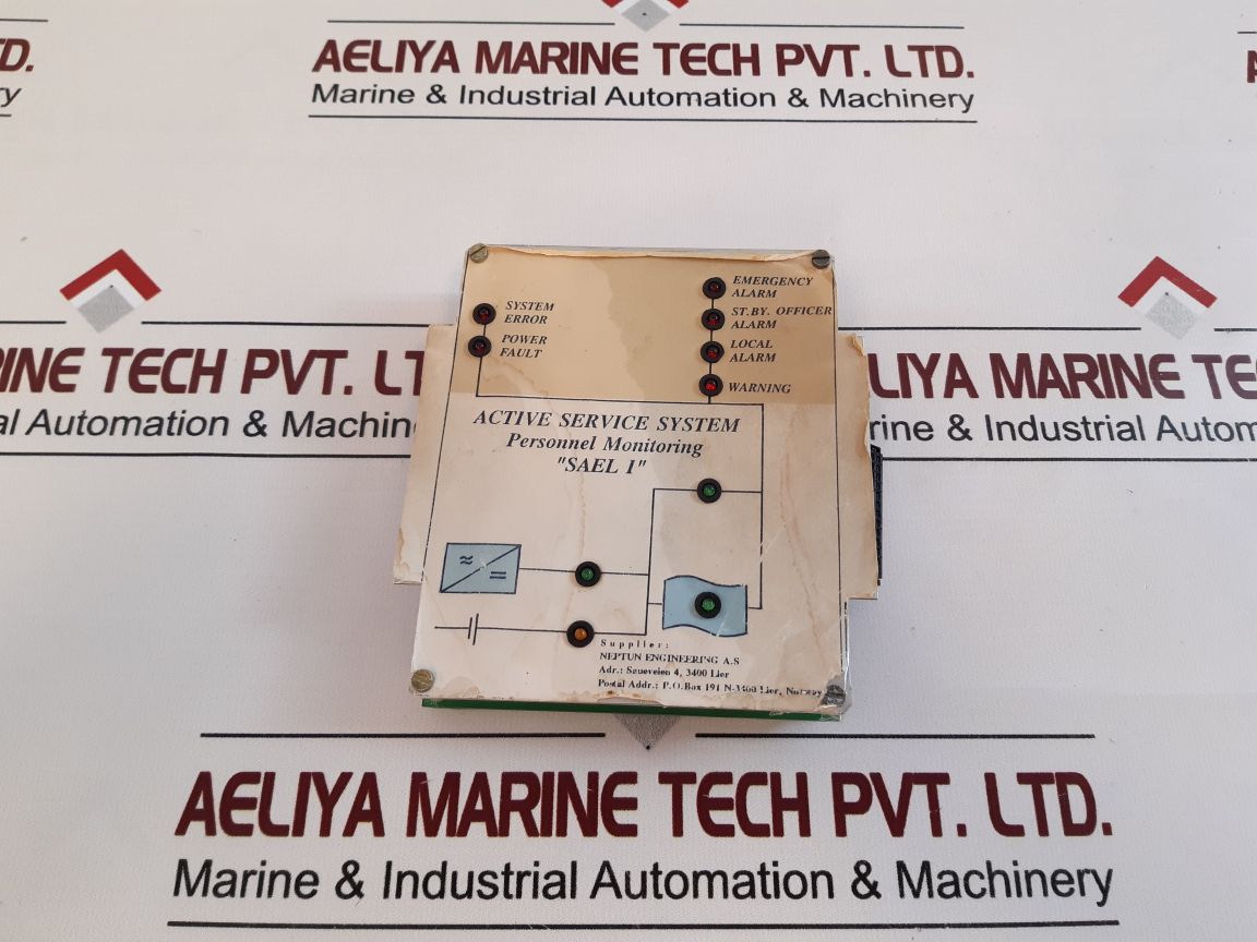 Active Service System Personnel Monitoring Sael 1 – Aeliya Marine Tech