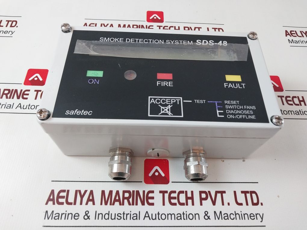 Safetec Sds-48 Smoke Detection System Panel – Aeliya Marine Tech®