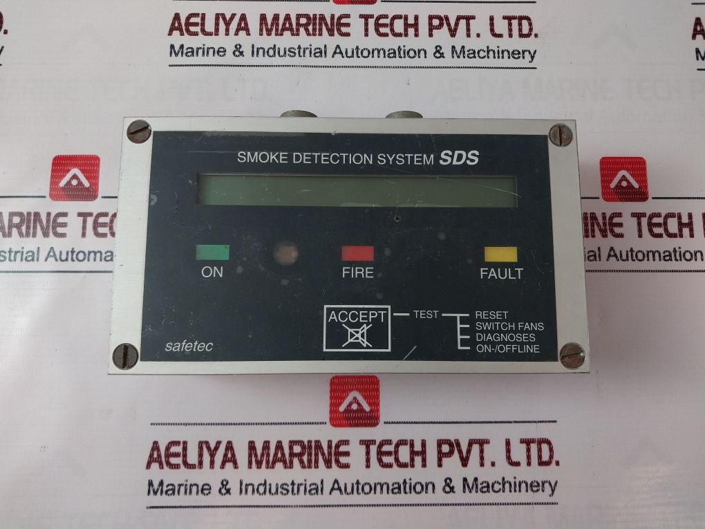 Safetec Sds-r/P Smoke Detection System – Aeliya Marine Tech