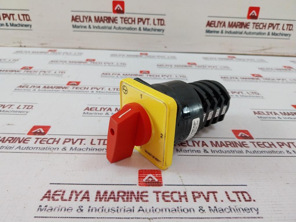Salzer 16A-d16-61040-b13-fhyr Cam Operated Rotary Switch 16A, 690V Ac ...