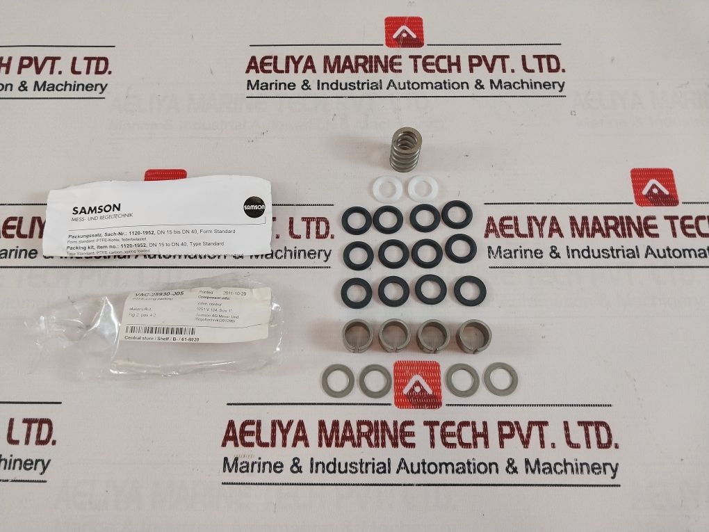 Samson 1120-1952 Ptfe V-ring Packing Set – Aeliya Marine Tech