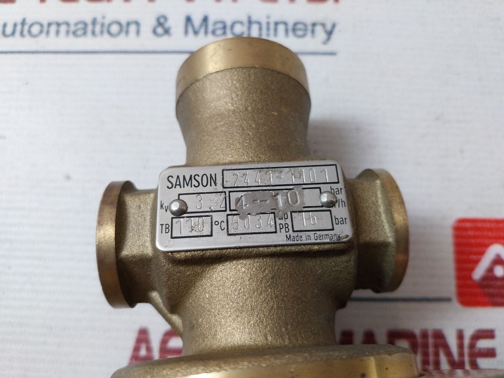 Samson 2441-1101 Regulation Valve – Aeliya Marine Tech