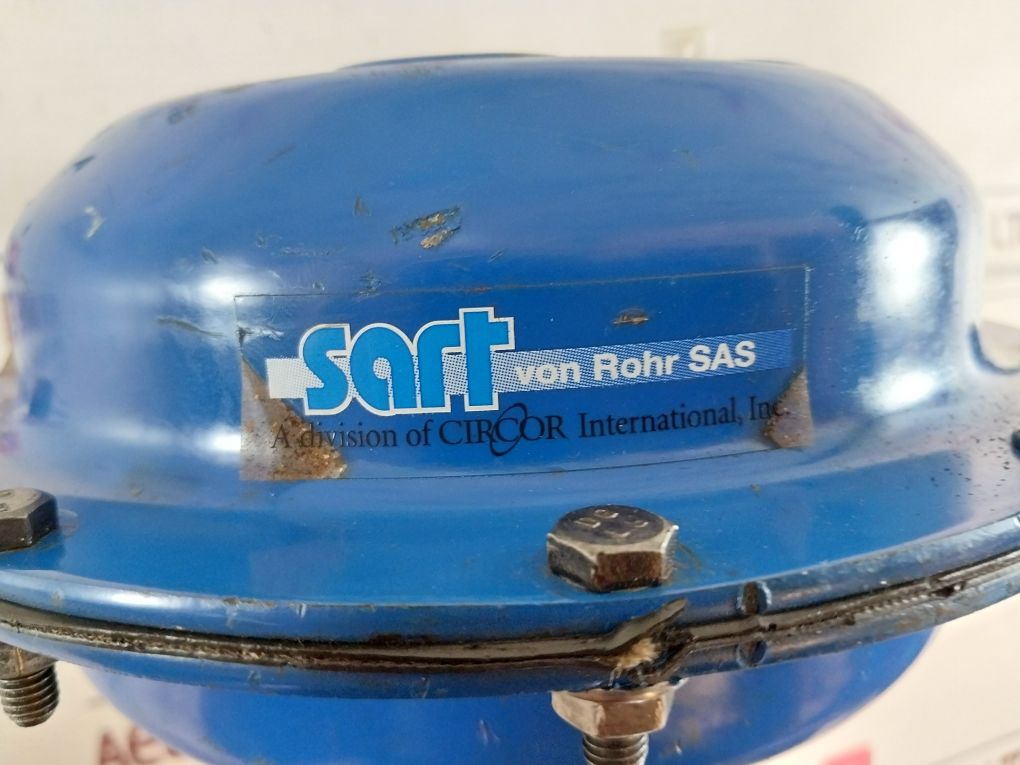 Sart Von Rohr Pa 35 B6 2G Po Pneumatic Control Valve – Aeliya Marine Tech