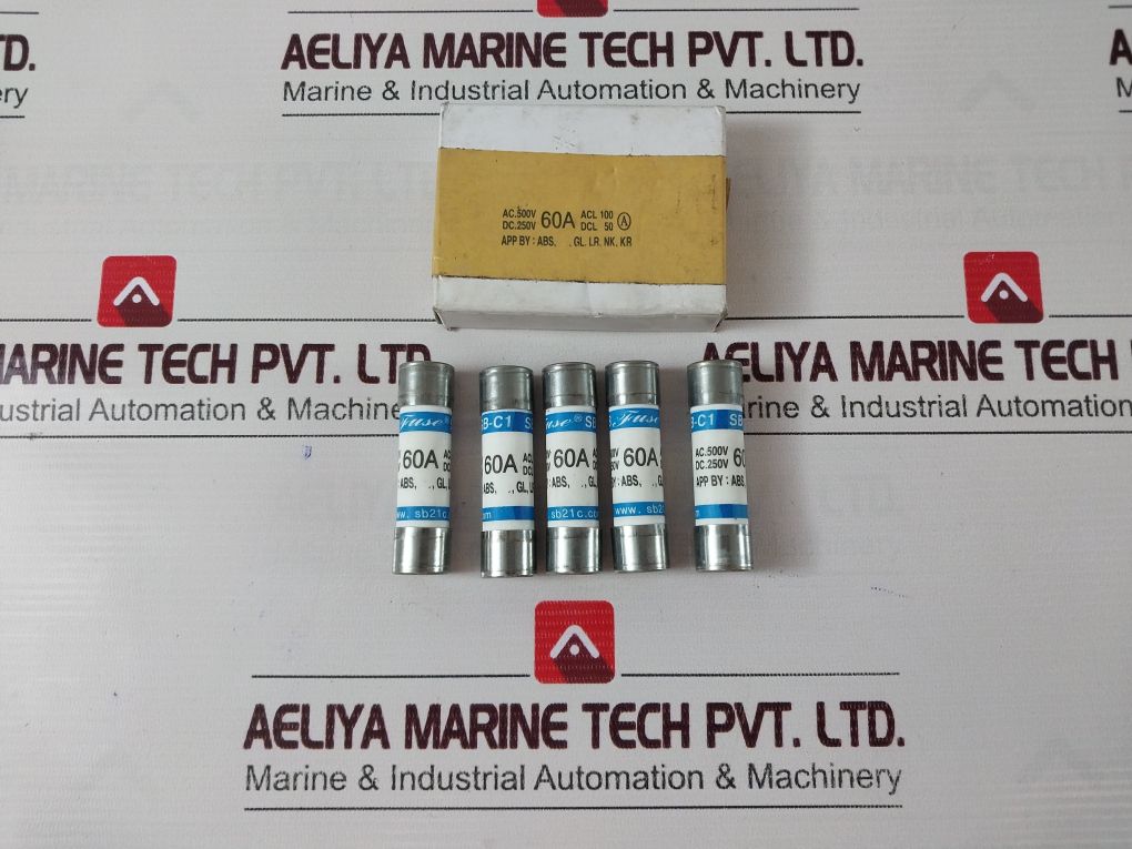 Lot Of 5X Sb Fuse Sb-c1 Utsunomiya Electric Cello-lite Fuse 60A ...