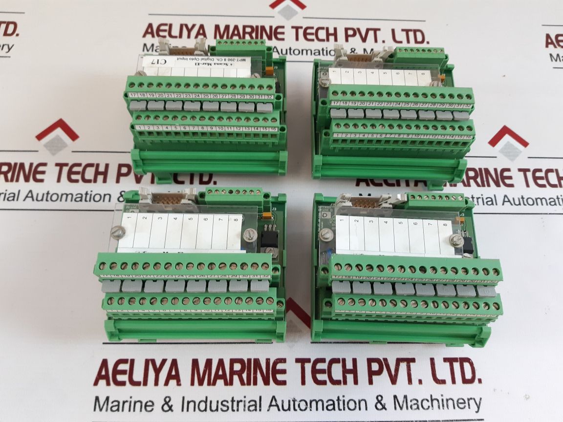 Scana Mar-el Mpt-200 8 Ch. Digital Opto Input Module – Aeliya Marine Tech