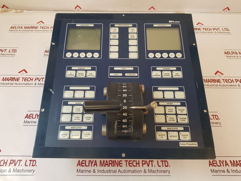 Scana Propulsion Mps111 Main Panel Propulsion Controller Thruster ...