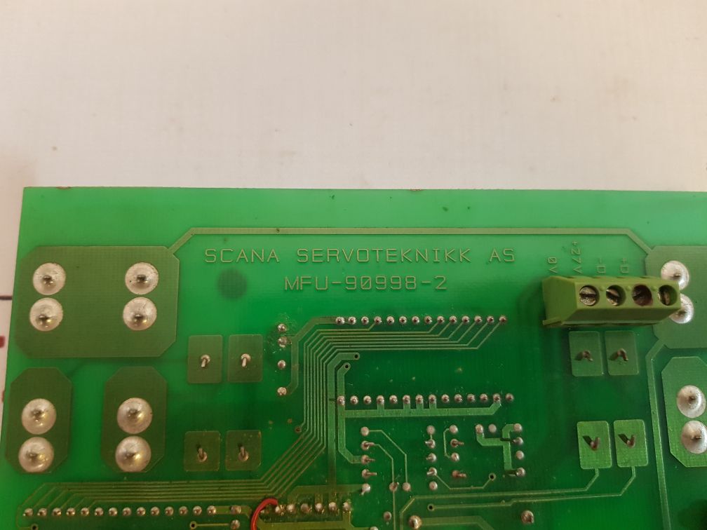 Scana servoteknikk mfu-90998-2 pcb card – Aeliya Marine Tech®
