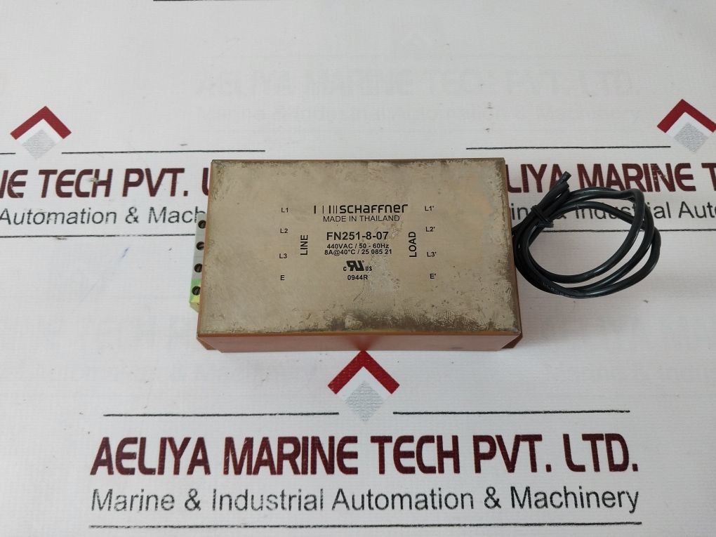 Schaffner Fn251-8-07 Power Line Filter – Aeliya Marine Tech