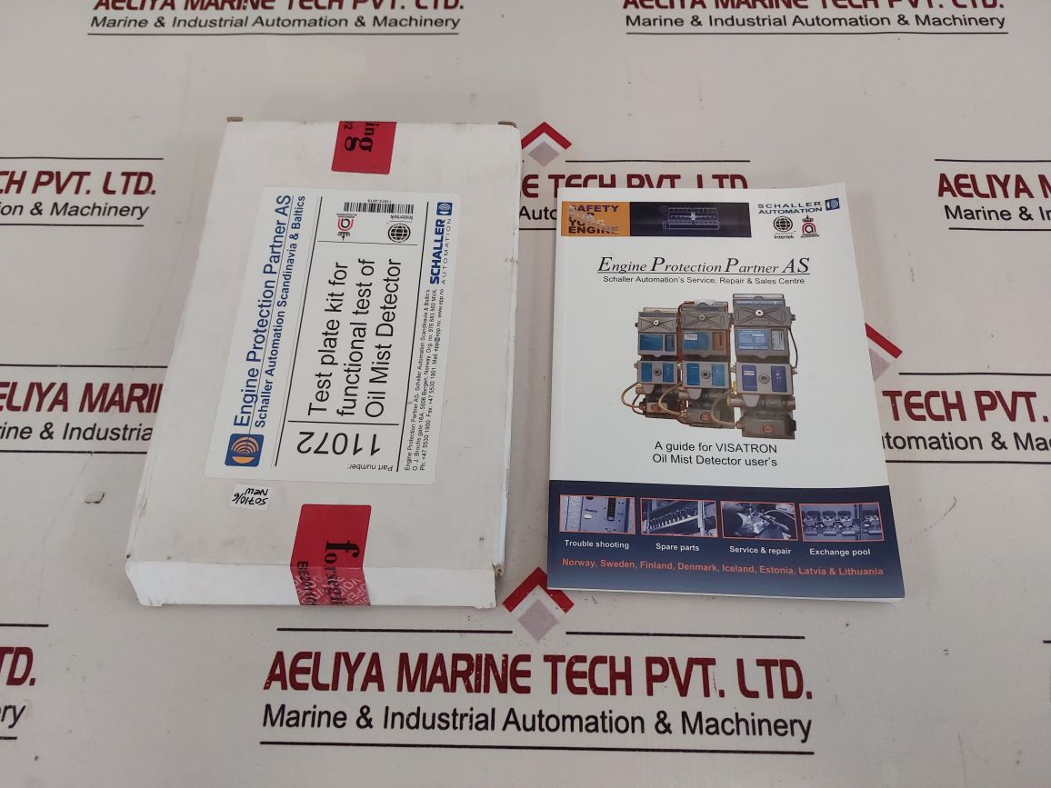 Schaller Automation 11072 Visatron Test Plate Kit – Aeliya Marine Tech