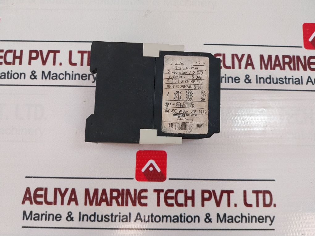 Schiele Srn Current Monitoring Relay 220-240V 50/60Hz – Aeliya Marine Tech