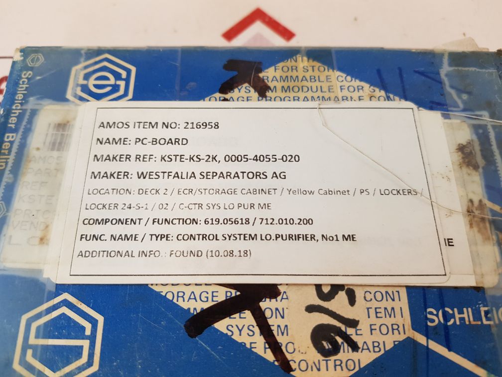 Schleicher Kste-ks-2K Pcb Card – Aeliya Marine Tech