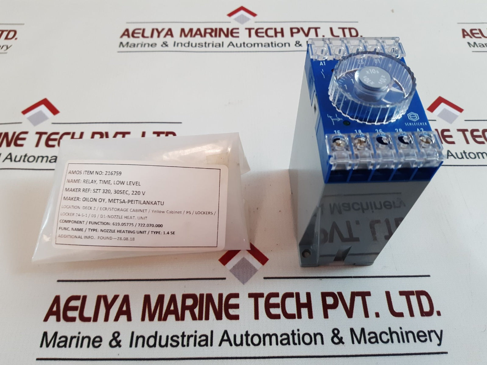 Schleicher Szt 320 Time Relay 230V – Aeliya Marine Tech
