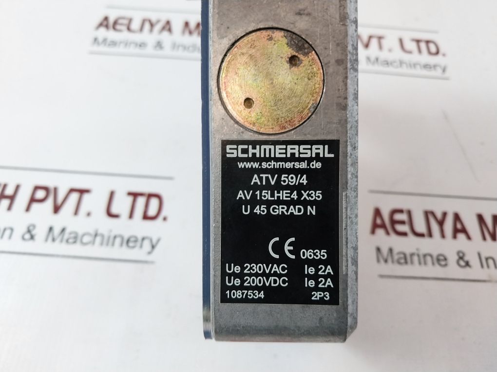 Schmersal Atv 59/4 Door Locking System – Aeliya Marine Tech Pvt Ltd