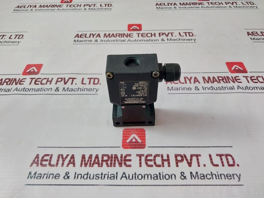 Schmersal Az 16 Zvrk-m16 Safety Interlock Door Switch – Aeliya Marine Tech