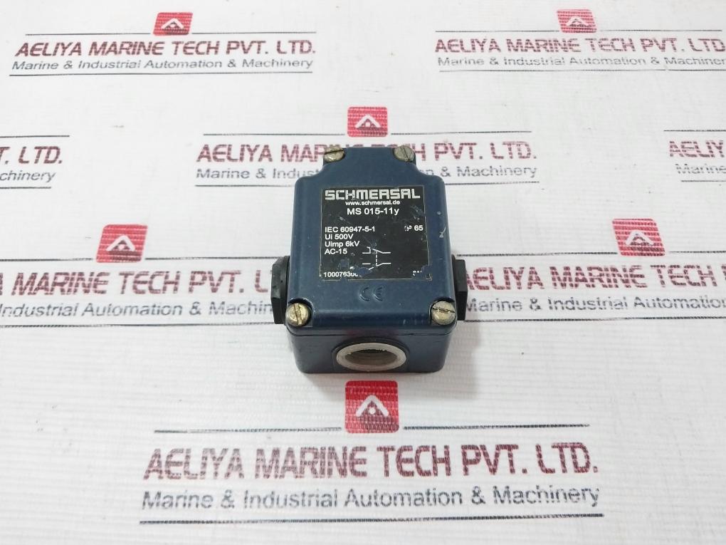 Schmersal Ms 015-11Y Heavy Duty Limit Switch Ip65 – Aeliya Marine Tech