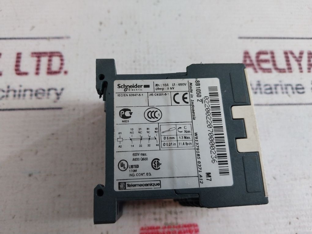 Schneider Electric Ca2Kn 22M7 Control Relay – Aeliya Marine Tech®