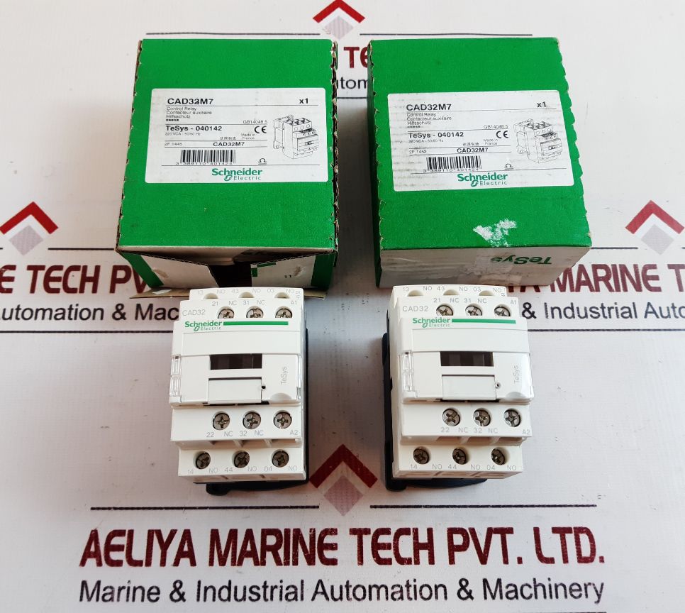 Schneider Electric Cad32 Control Relay – Aeliya Marine Tech