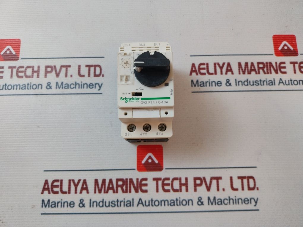 Schneider Electric Gv2-p14/6-10A Motor Protection Circuit Breaker ...