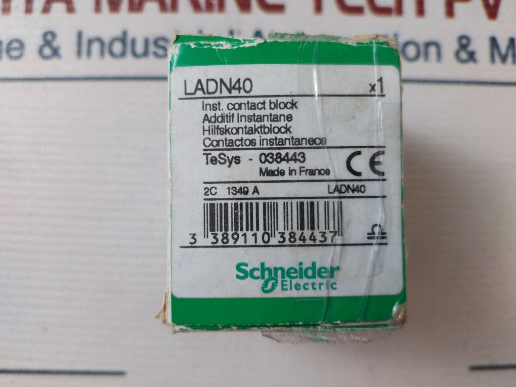 Schneider Electric Ladn40 Auxiliary Contact Block – Aeliya Marine Tech