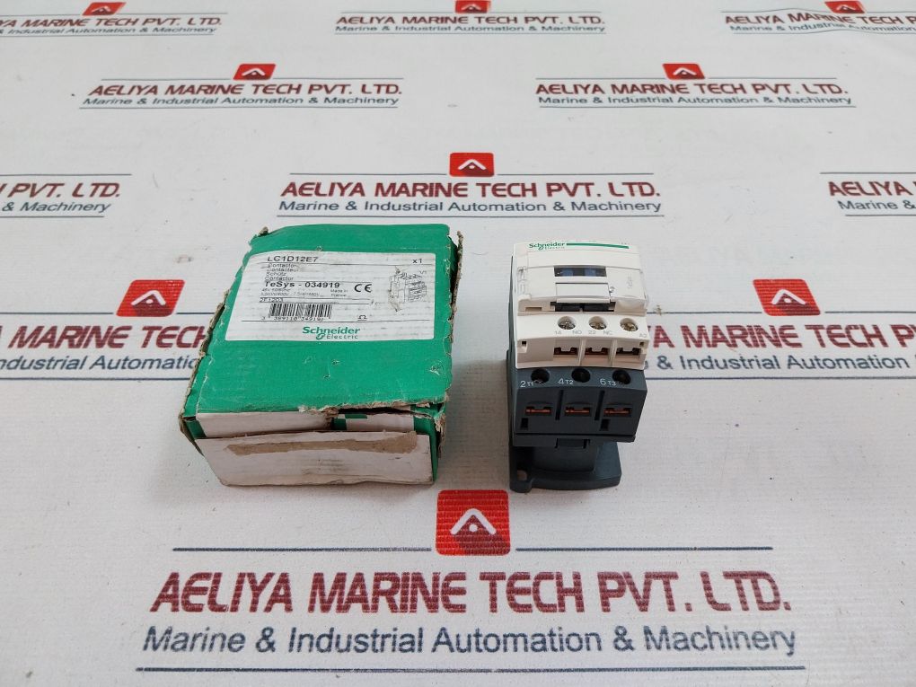 Schneider Electric Lc1D12E7 Contactor Tesys-034919 600 Vac – Aeliya ...