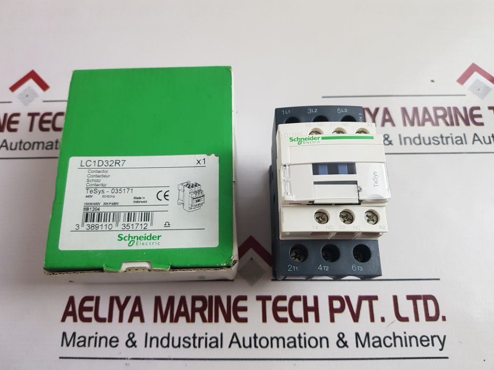 Schneider Electric Lc1D32R7 Contactor 440V 50/60Hz Free Shipping – Aeliya Marine Tech®