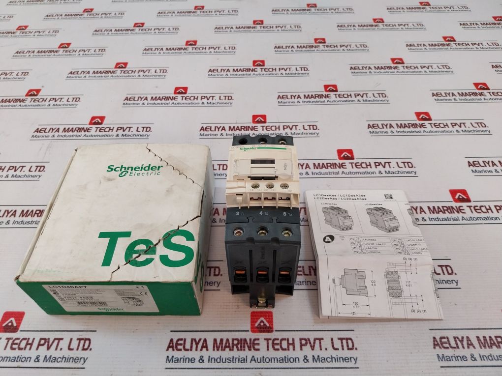 Schneider Electric Lc1D40A 3 Pole Contactor 230V 50/60Hz 60A – Aeliya ...