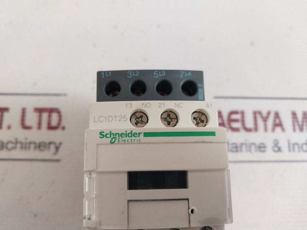 Schneider Electric Lc1Dt25 Contactor Awg 10-18 25A – Aeliya Marine Tech