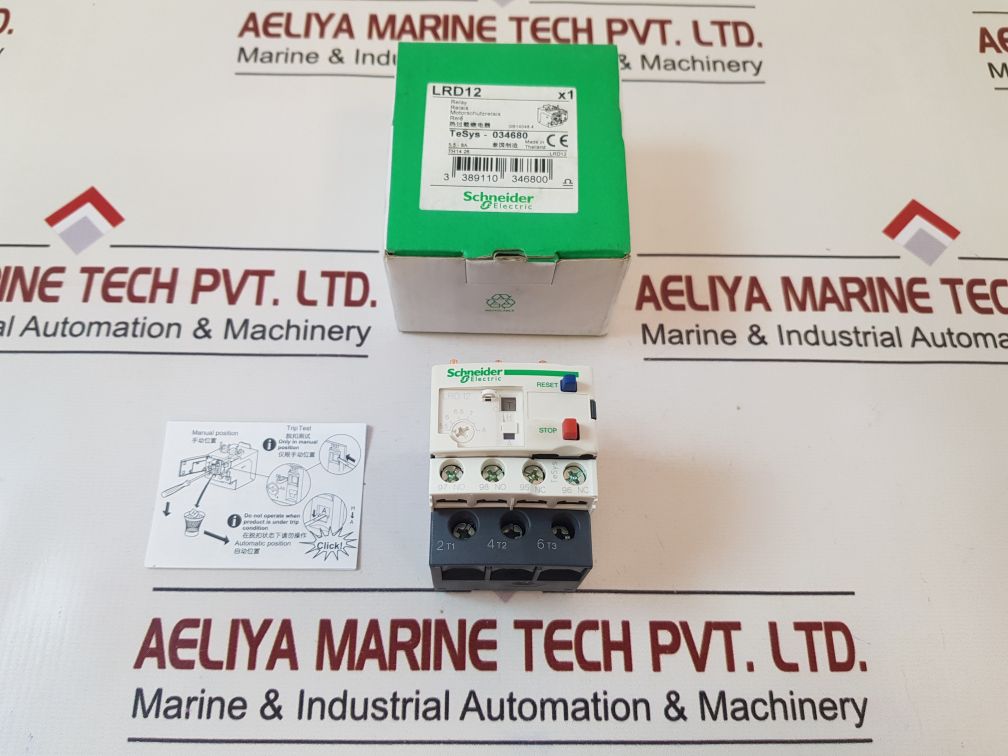 Schneider Electric Lrd12 Thermal Overload Relay – Aeliya Marine Tech