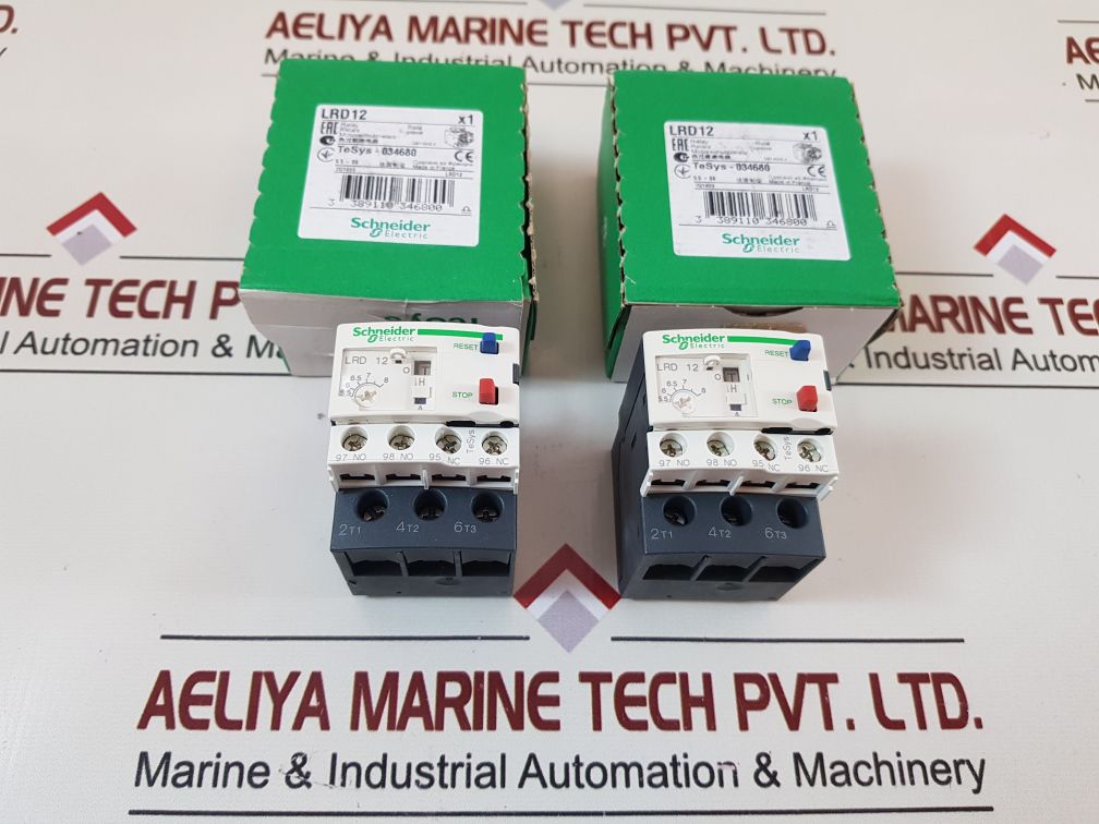 Schneider electric lrd12 thermal overload relay – Aeliya Marine Tech