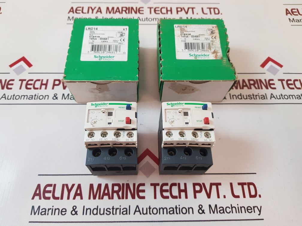 Schneider Electric Lrd14 Thermal Overload Relay With Box – Aeliya ...