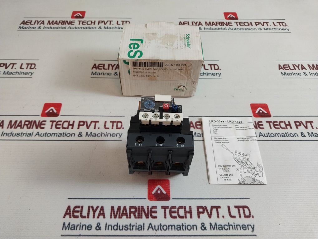 Schneider Electric Lrd3363 Thermal Overload Relay LRD3363 – Aeliya ...