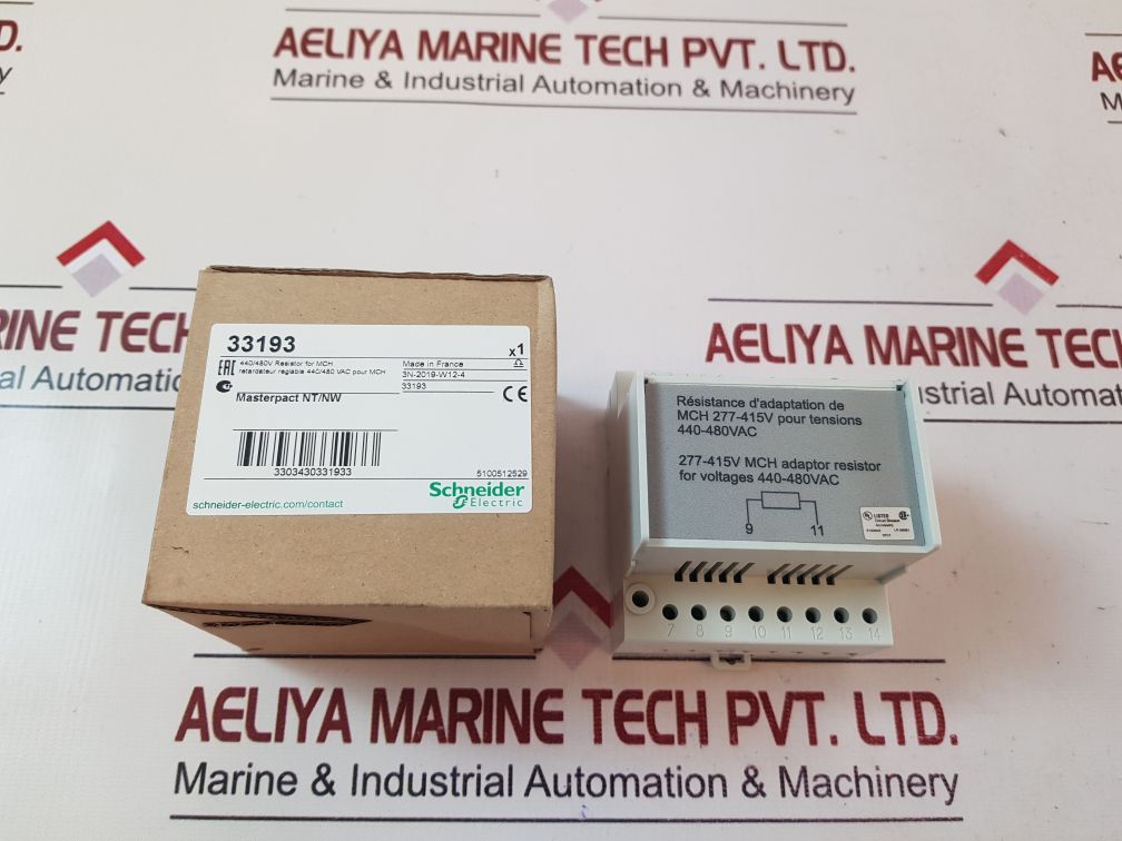 Schneider Electric Masterpact Nt/Nw 33193 Time Delay Resistor – Aeliya ...
