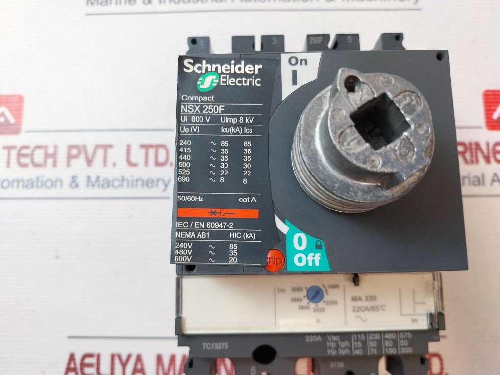 Schneider Electric Nsx 250F Circuit Breaker – Aeliya Marine Tech